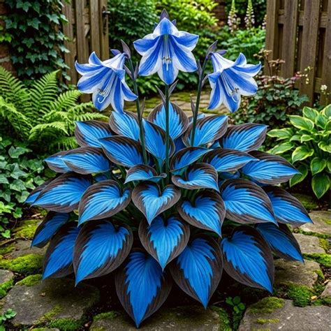 Midnight Blue Hosta Seeds Etsy
