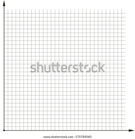 Coordinate Grid Template Chart Analyze Chart Stock Vector Royalty Free 570784060 Shutterstock