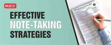Effective Note Taking Strategies And Its Impact On Learning Mtg Blog