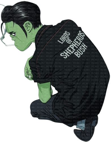 Murdoc Looks Cool In This Fit Gorillaz Smoking Cigarette Smoker