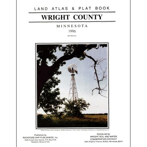 Minnesota Wright County Plat Map And Gis Rockford Map Publishers