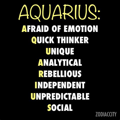 Aquarius Men Quotes Quotesgram