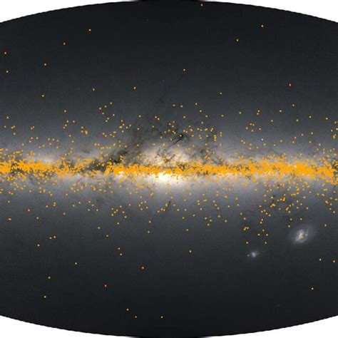 An On Sky View Of The Galaxy Generated Using Mw Plot In The Galactic