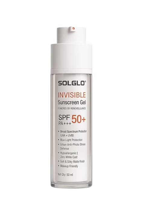 Solglo Invisible Sunscreen Gel Nextg Derma