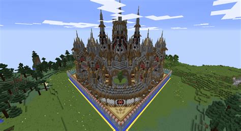Small Faction Spawn Schematic Minecraft Map