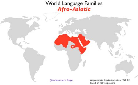 Geocurrents Maps Of Languages And Language Families Geocurrents