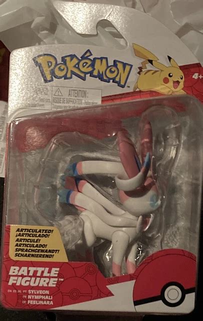 Jazwares Pokemon 3and Sylveon Battle Action Figure Eevee Evolution New Nip Eur 28 49 Picclick De