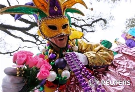 사진 뉴올리언스의 마디 그라 축제 뉴스1
