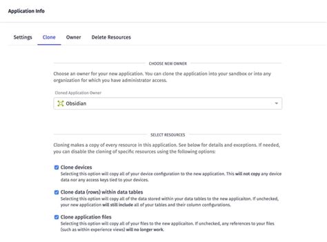 Platform Update Application Clone Time Series Expressions Workflow