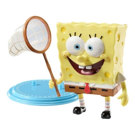 Bob Léponge Figurine Flexible Bendyfigs Spongebob 12 Cm