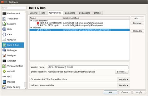ubuntu qt4 qtcreator 交叉编译配置 could not read qmake configuration file csdn博客