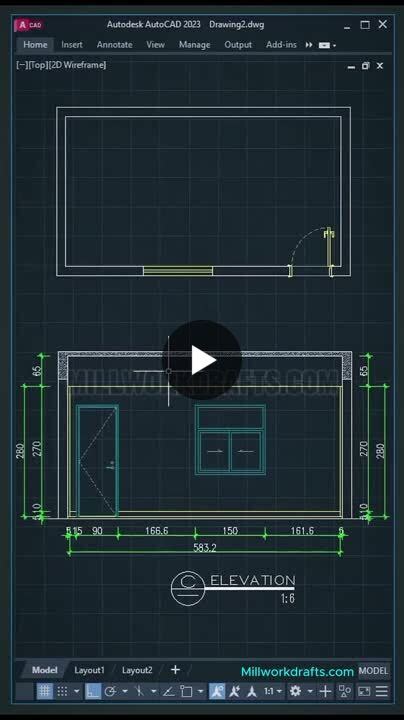 Autocad Autocadtutorial Autocad2025 Cad Autodesk Autocaddrawing Autocaddesign Autocad2d