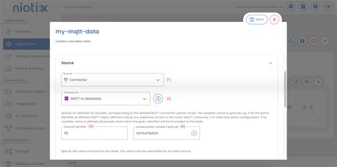 Update Data States Directly Mqtt Example