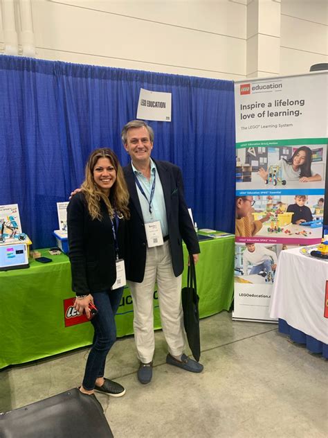 Aad De Lange On Linkedin Great To Meet Stephanie Chaplauske From Lego Education At Ncea 2023 In…