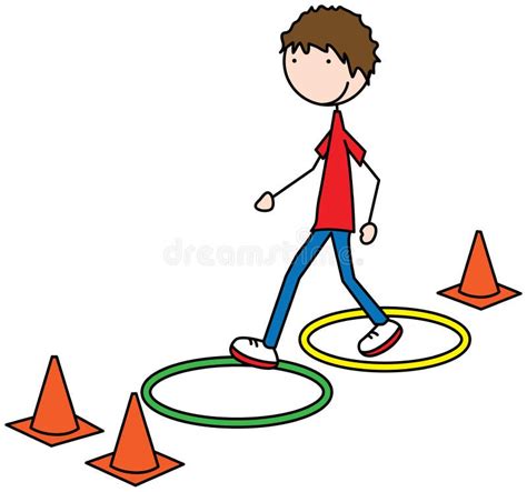 Obstacle Course Clip Art