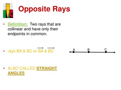 opposite rays geometry examples
