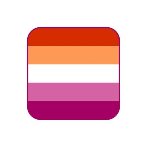 Premium Vector Vector Lgbt Flag Lgbtq Flag Lesbian Pride Flag