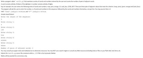 Solved Write A Program Called Est2hpy That Examines A