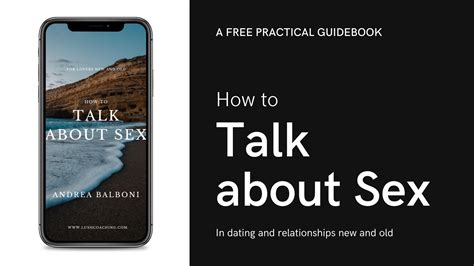 How To Talk About Sex Andrea Balboni Lush Coaching
