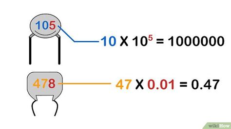 How To Read A Capacitor 13 Steps With Pictures Wikihow Capacitor