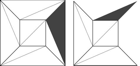 Triangularization Method For A Smashed Cube Download Scientific Diagram