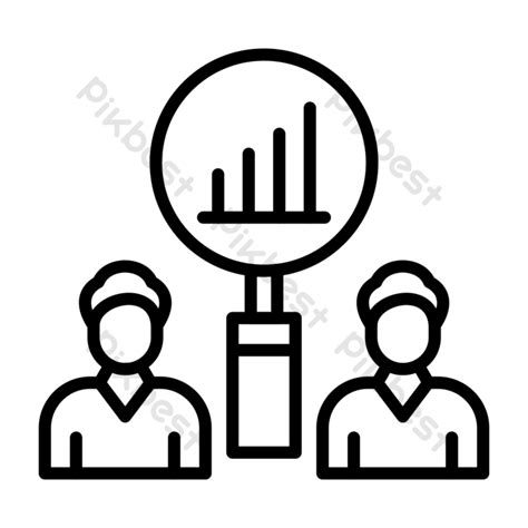 Line Icon Benchmark Vector Png Images Ai Free Download Pikbest