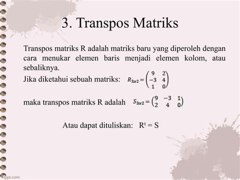 Ppt Matriks Pptx