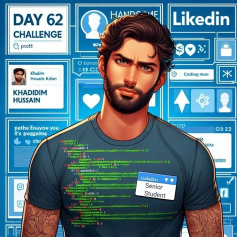 M Khadim Hussain On Linkedin 100daysofcodingchallenge 100days