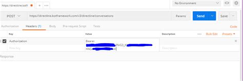 Directlineapi Testing With Custom Client And Postman Microsoft Bot