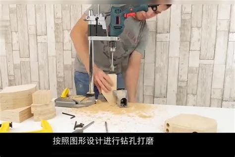 手工牛人用木头打造的自行车，连轮胎都是木头做的 木头 自行车 牛人