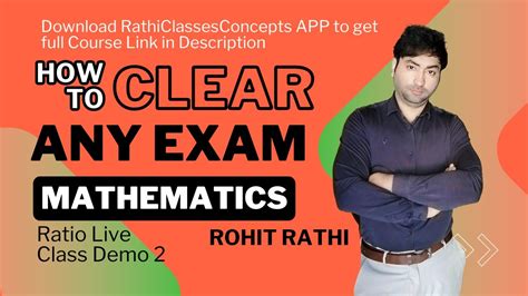 Ratio Live Class Demo 2 Youtube