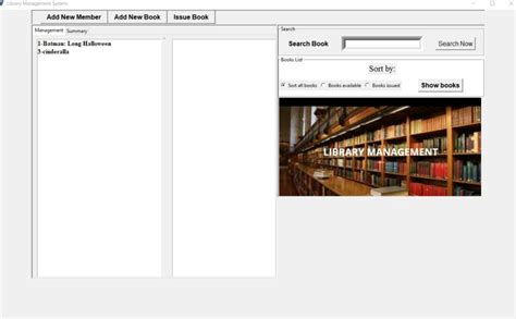 Gui Based Library System In Python With Source Code Source Code