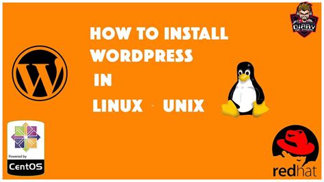 how to install wordpress in linux linux tagalog youtube