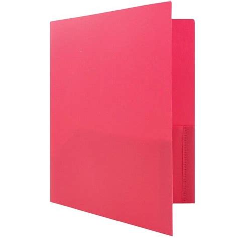 Jam Paper 9 5 X 11 Plastic 2 Pocket School Pop Folders With Clasps 6ct Michaels