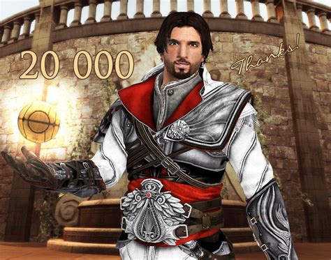 Ezio Auditore 20000 Page Views By Alienfodder On Deviantart