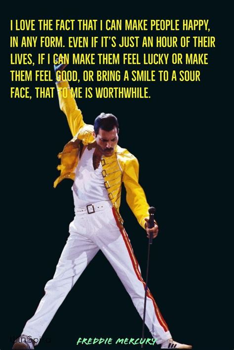 Inspirational Quotes From Freddie Mercury At James Oneill Blog