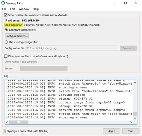 Tls Fingerprint Shown As Dialog For Better Ux · Issue 6391 · Deskflowdeskflow · Github