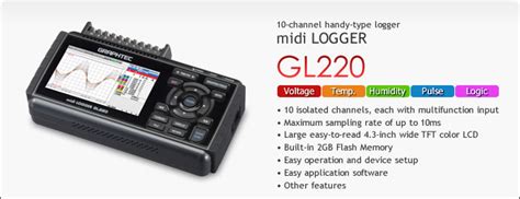 Data Logger Gl220 Tj Solution