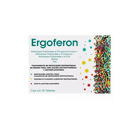 Ergoferon 20 Tabletas Farmacias Klyns