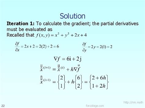 Numerical Methods Multidimensional Gradient Methods In Optimization Theory