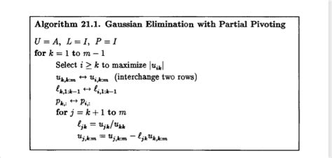 Gauss Elimination To Solve Ax B Linear System Matlab Stack Overflow