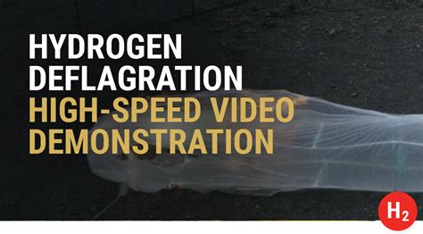 Hydrogen Deflagration Demonstration Wha International Inc