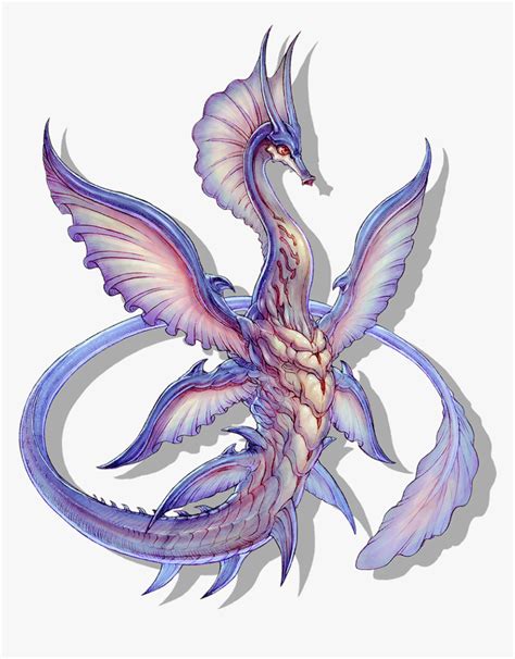 Guardian Water Dragon Mythical Water Dragon Drawing Hd Png Download Transparent Png Image