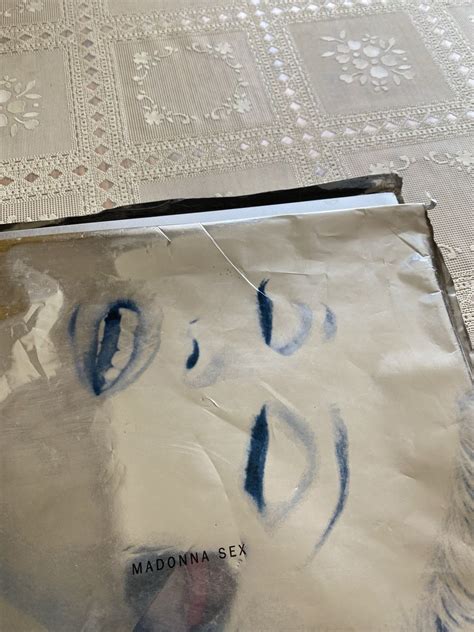 Vtg 90s Madonna Sex Book Complete Book And Cd Mylar Wrapper Opened Cd Is Sealed 4849264902 Vtg 90s Madonna Sex Book Complete Book And Cd Mylar Wrapper Opened Cd Is Sealed 4849264902