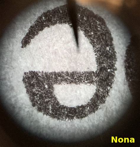 E Under Microscope How Does The Letter E Look Under A Microscope