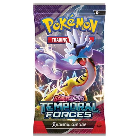 Pokemon Tcg Scarlet And Violet Temporal Forces Booster Toys And