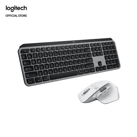 Logitech MX Keys Advanced Wireless Illuminated Keyboard MX Master S Wireless Performance