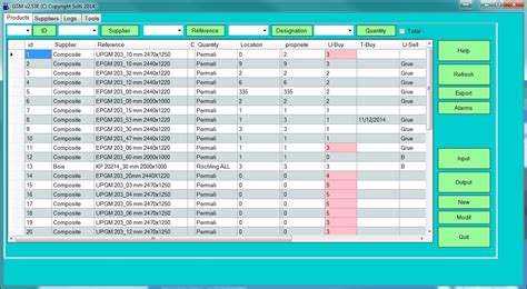 Inventory Control Software In Excel Free Download Inventory Spreadshee Inventory Control