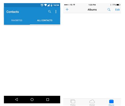 IOS Vs Android Designing For Small Screens Baianat