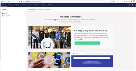 Resizing Content Tree Messes Up Users Packages Forms Section Issue Umbraco Umbraco